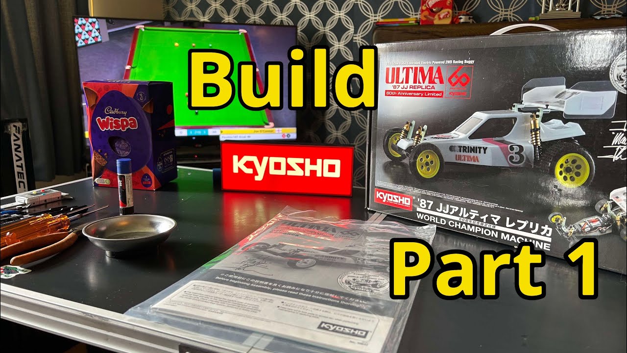 KYOSHO ULTIMA 87 JJ - PART 1 - BUILD - RERE - VINTAGE BUGGY - YouTube