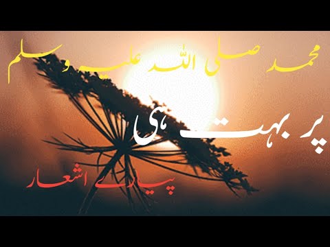 Nazrat Muhammad saw poetry||12 Rabi ul awal||Eid Miled ul Nabi poetry ...