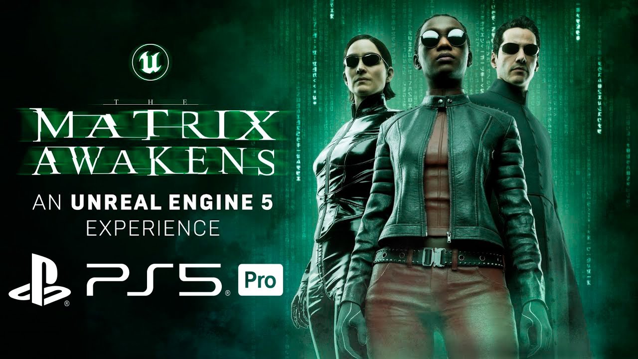 PS5 PRO - Matrix Awakens - YouTube