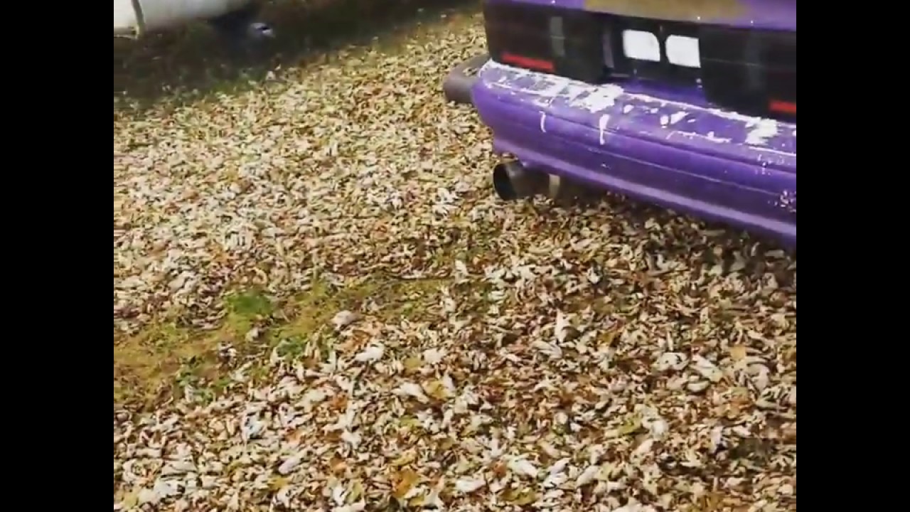 mazda rx7 FC turbo shooting flames - YouTube