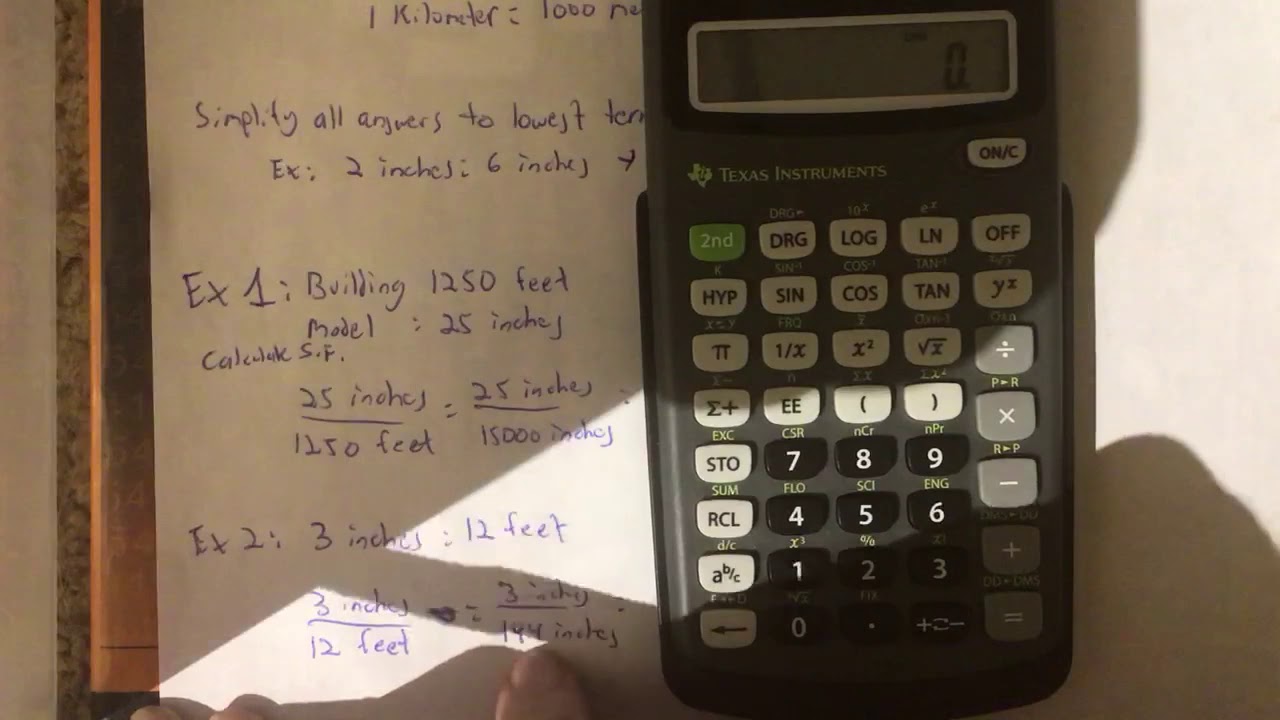 Calculating Scale Factor - YouTube