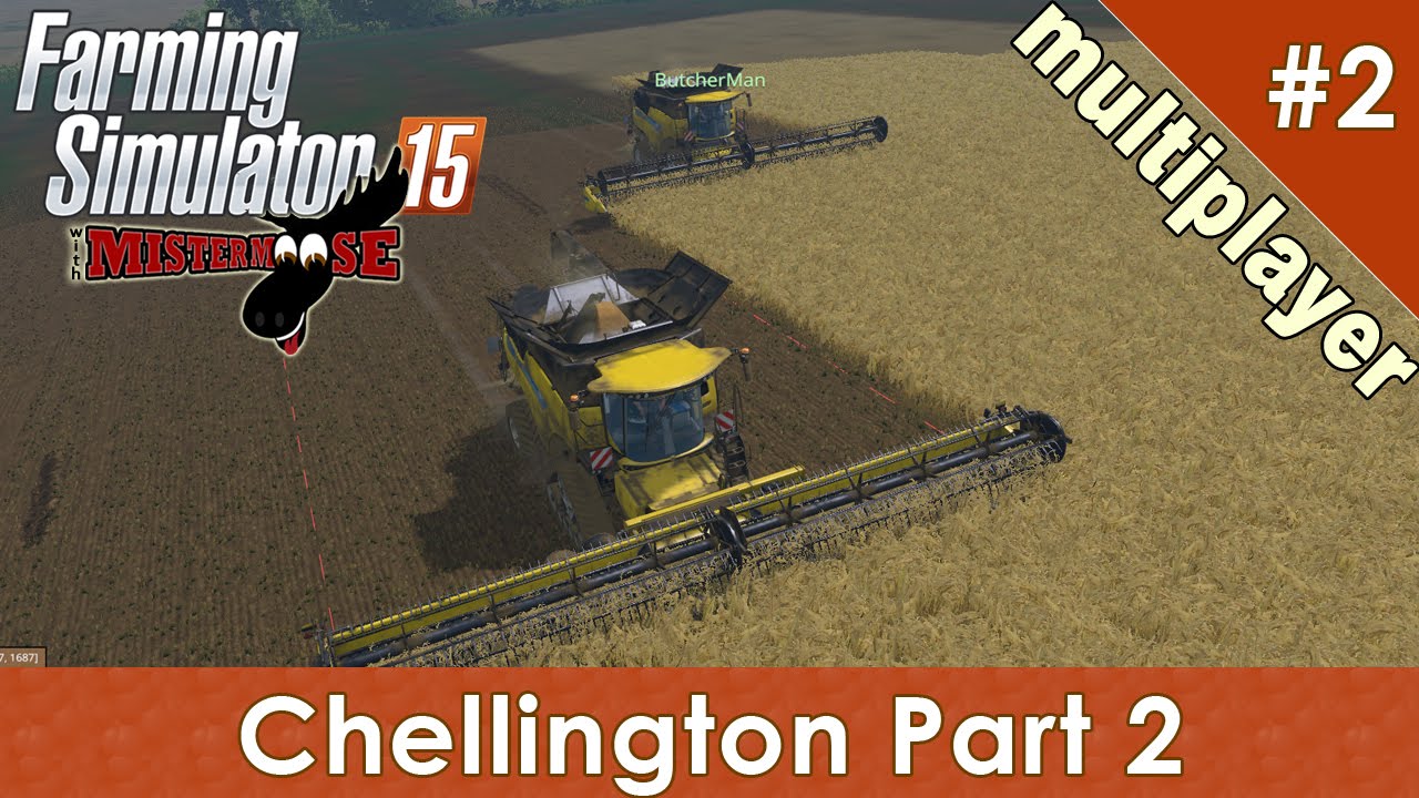 Farming Simulator 15 Live! - Multiplayer on Chellington Extended, Part ...