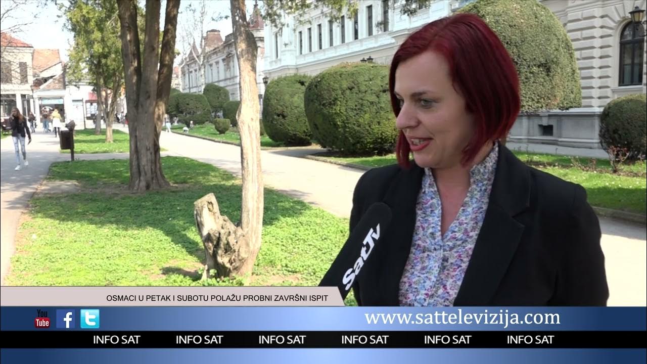 OSMACI U PETAK I SUBOTU POLAŽU PROBNI ZAVRŠNI ISPIT - YouTube
