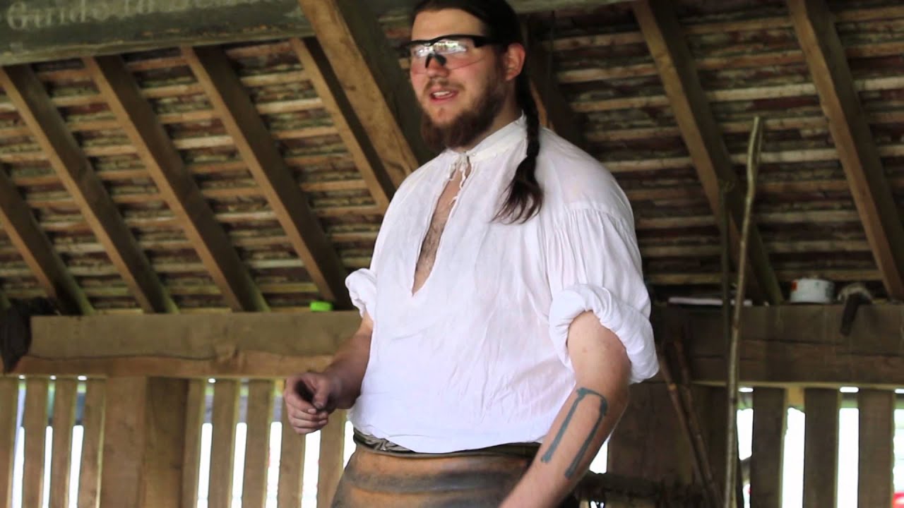 Tom the Blacksmith -Mary Ardens Farm - YouTube