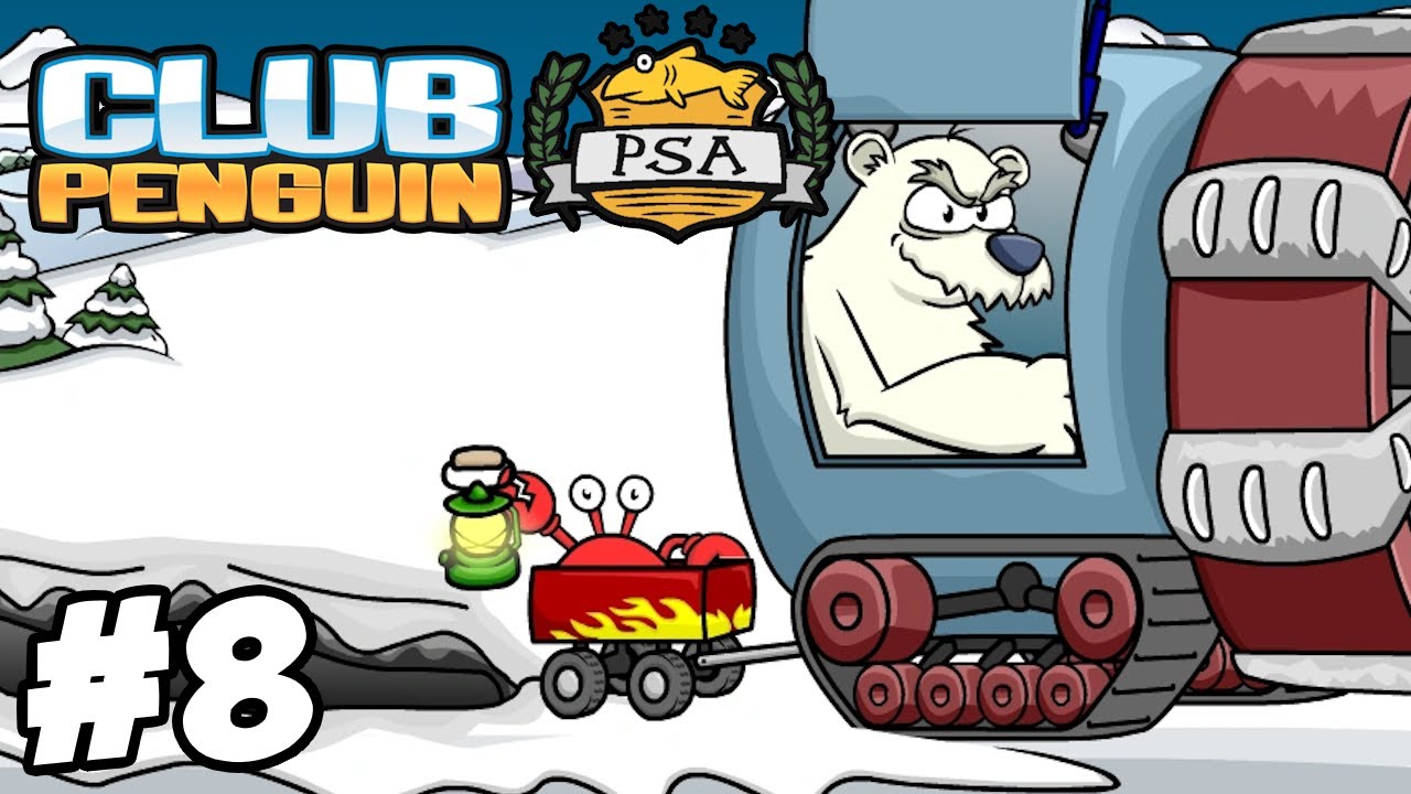 Club Penguin | PSA Mission #8 | Mysterious Tremours! - YouTube