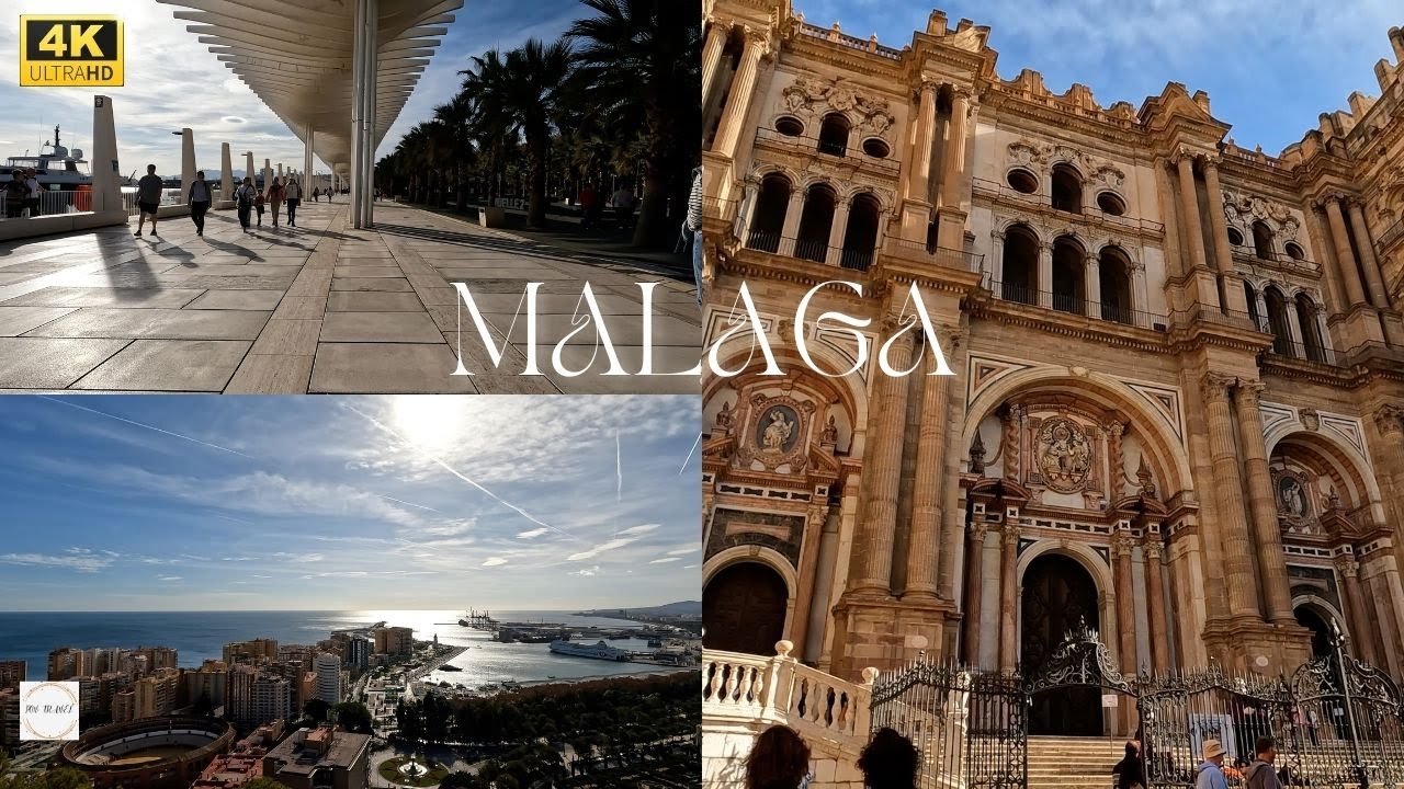 Walking Tour Malaga Spain |4K - YouTube