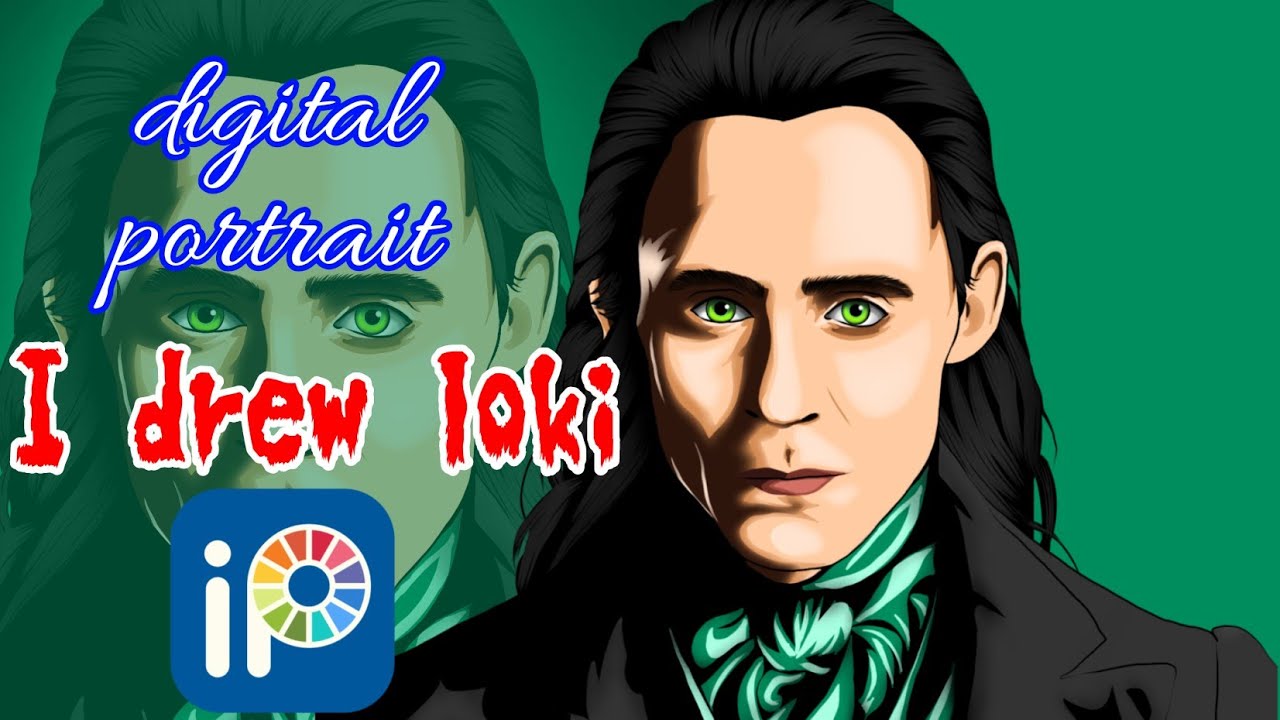 رسمت لوكي | i drew (loki) [ibispaint ] - YouTube
