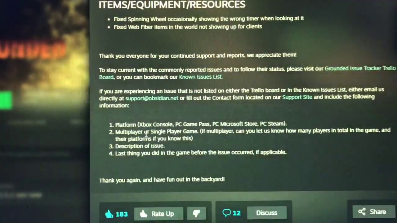Grounded - 10/9 Patch Fixes! - YouTube