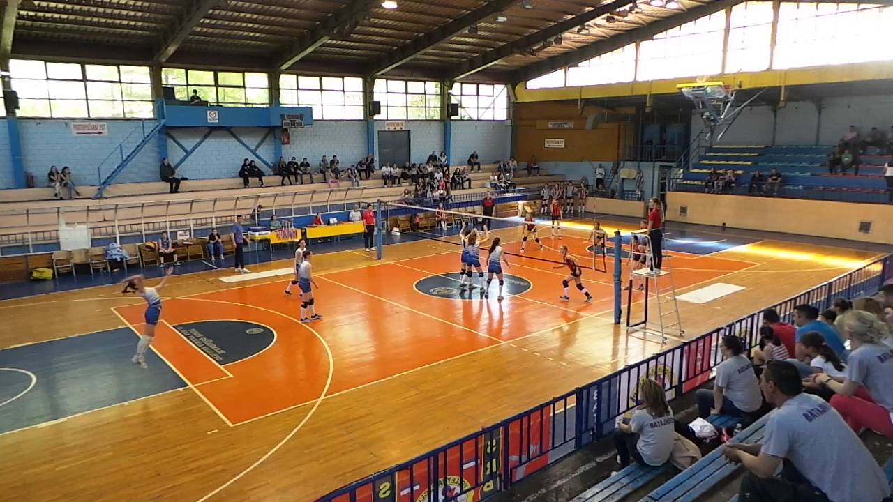 FINALE PRVENSTVA SRBIJE 2016 PIONIRKE OK IMLEK-OK AS BATAJICA PRVI SET ...