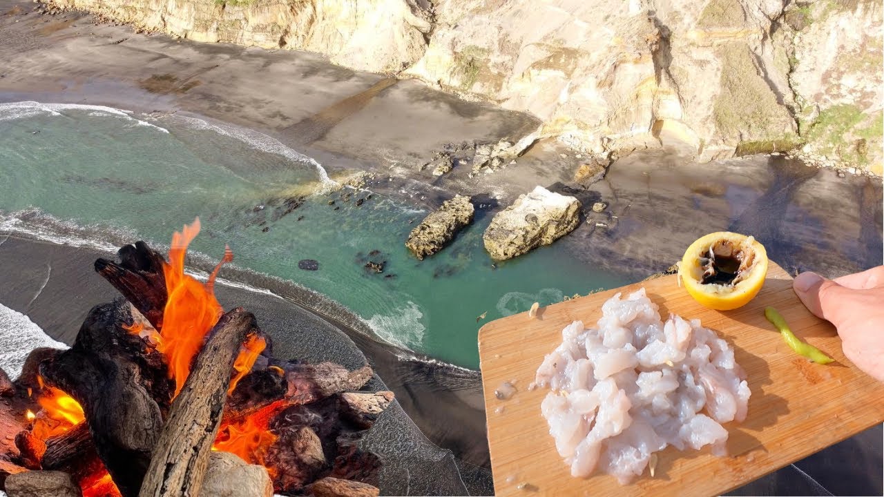 Camp Catch Cook SOLO Rock Fishing - YouTube