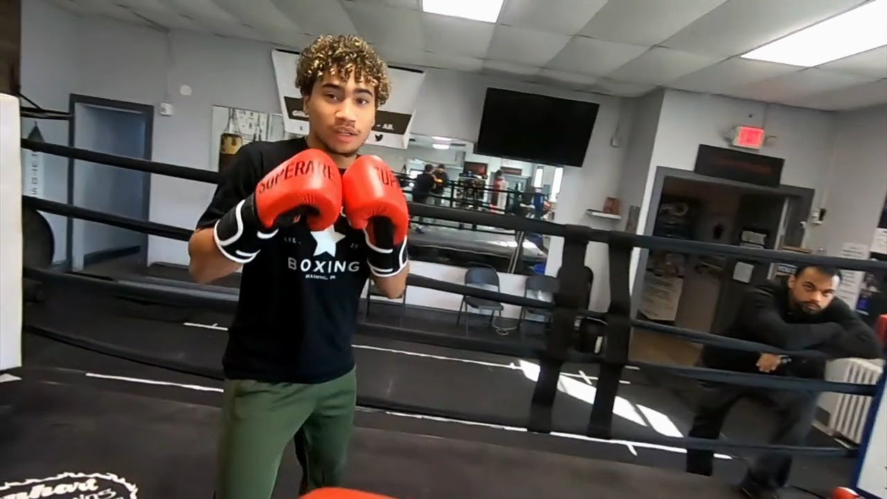 Reading boxer preparing for Olympic trials - YouTube