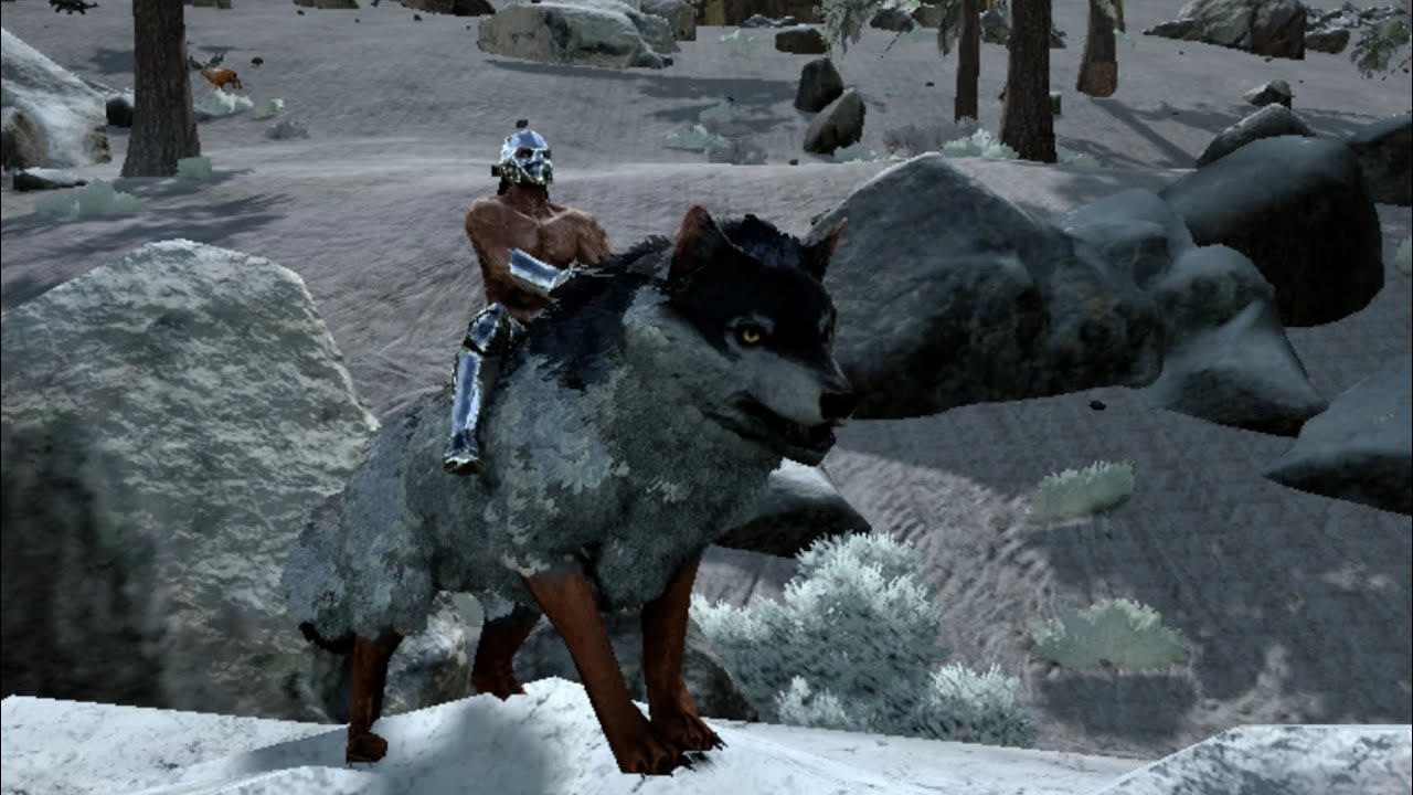 lobo gigante doma buff explicación ark mobile - YouTube