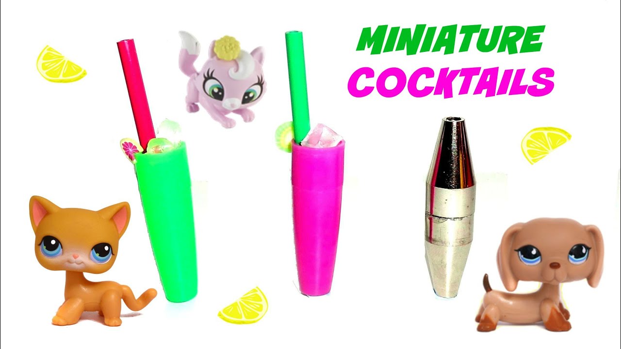 How to Make Doll/LPS Drinks - YouTube