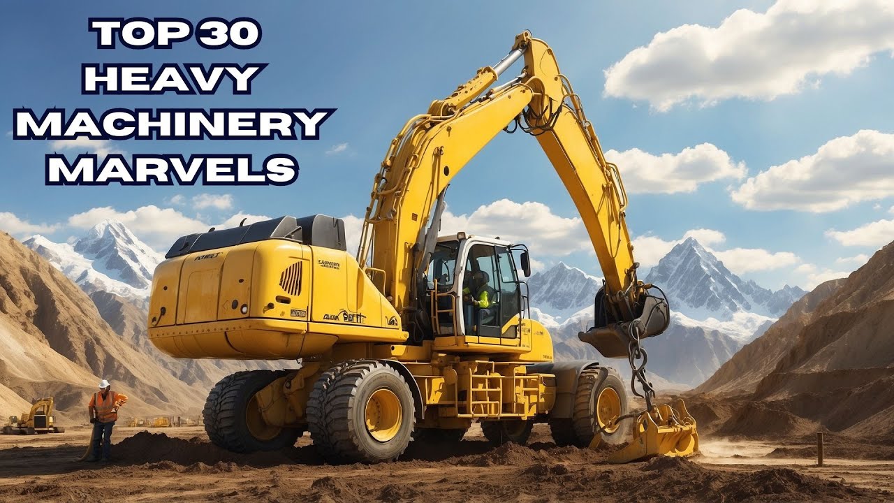 Mighty Machines Unleashed: Top 30 Heavy Machinery Marvels - YouTube