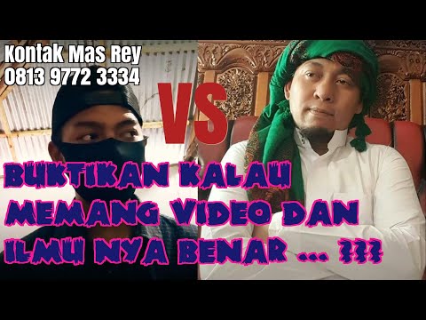 Ujang Bustomi Diminta Membuktikan Oleh Mas Rey | Video Settingan atau Asli