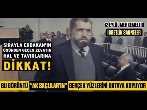 Erbakan'a ihanet içindeki Ak Saçlılar-12 Eylül MSP Davası