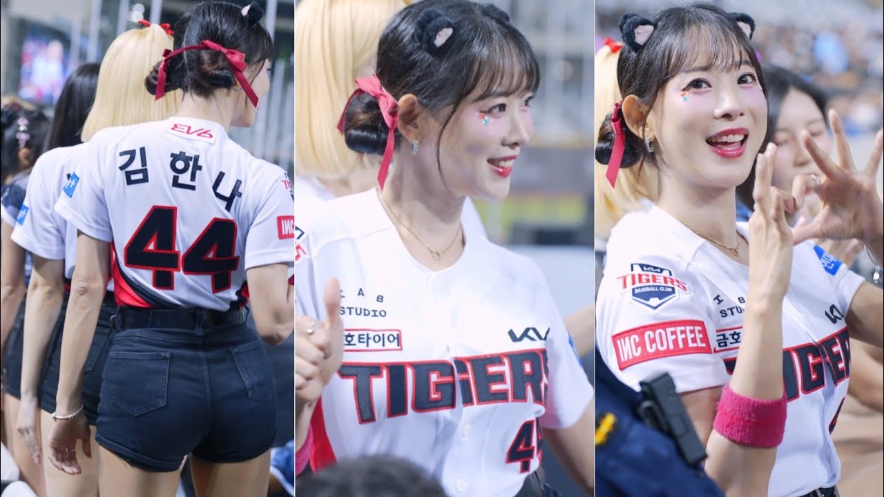 金韓拿《女王隊長的出局舞好動感~追蹤她好多年~沒想到有一天我跟@pink_hannaaa只隔了一個警察的距離XD~》20240728GPOP ...