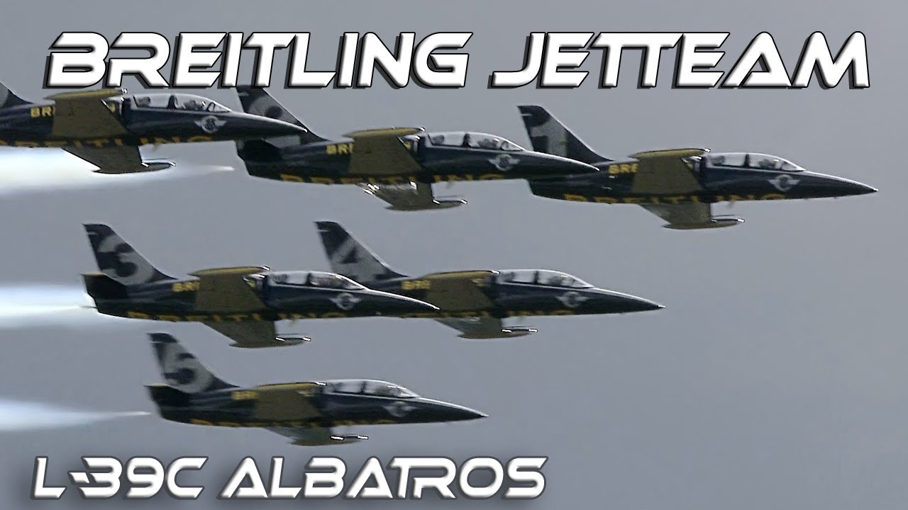 4Kᵁᴴᴰ 4K UHD Breitling Jet Team Apache Aviation.The largest prof ...