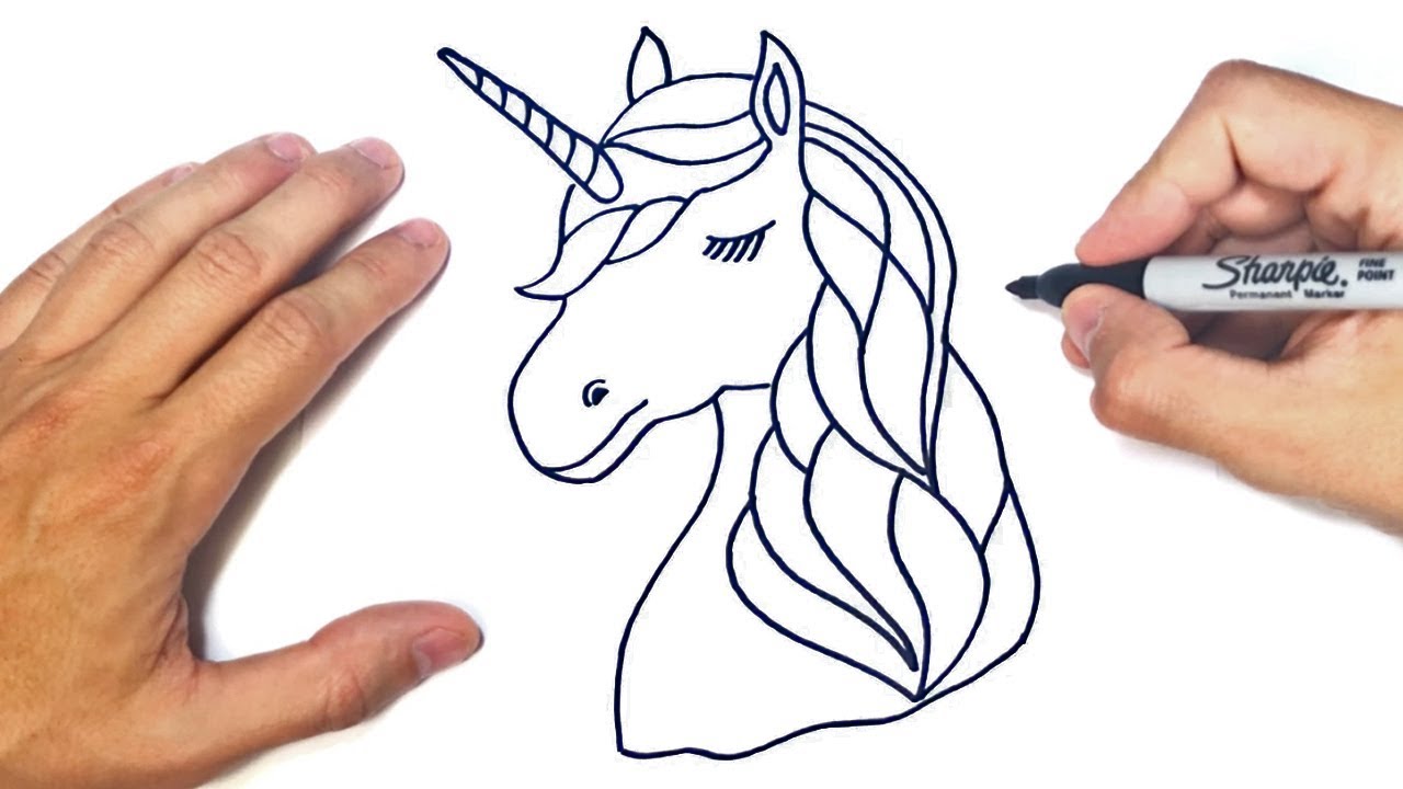 Como Dibujar Un Unicornio How To Draw A Unicorn Como Desenhar The