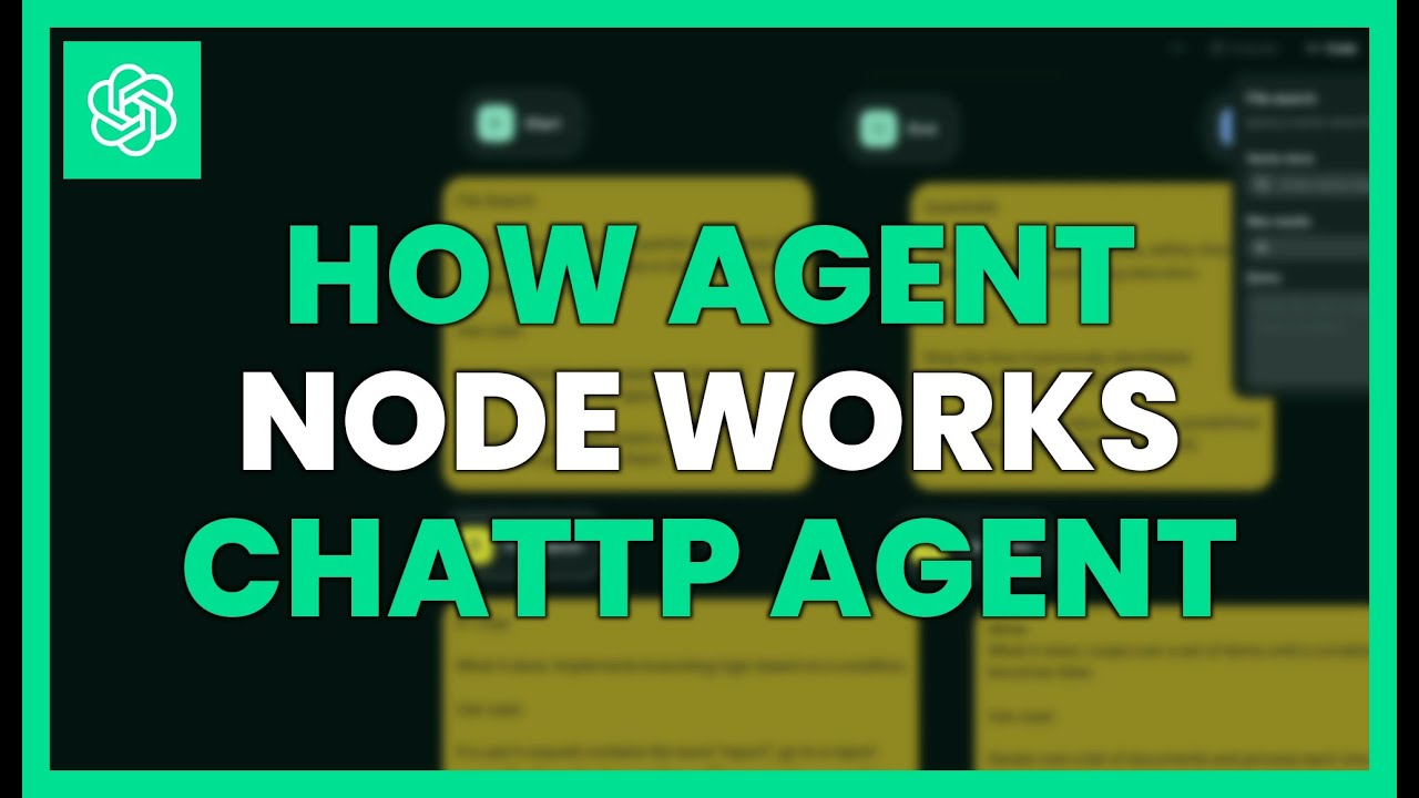 How the My Agent Node Works in Chattp Agent Builder | AI Guide - YouTube