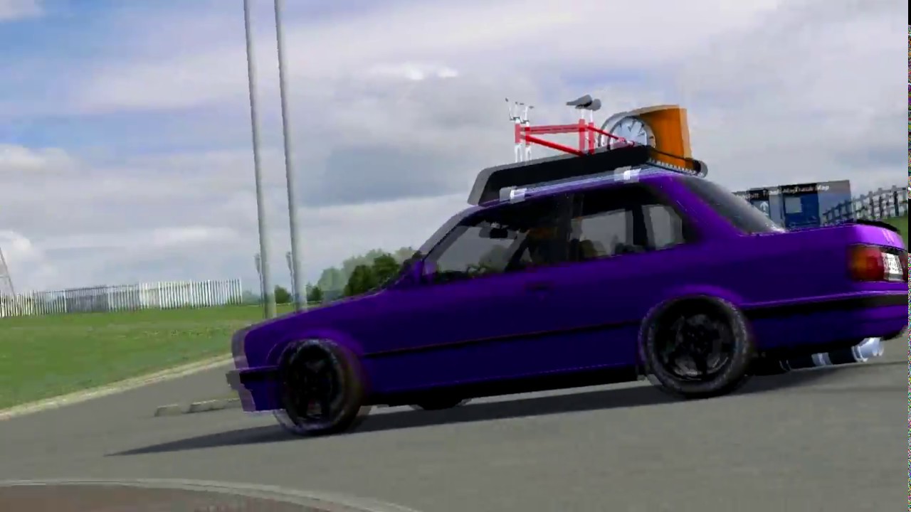 BMW E30 - novice montage (LFS) - YouTube