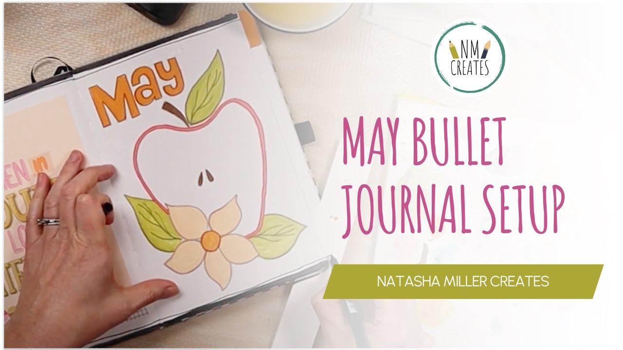 PWM: May Bullet Journal Setup - YouTube
