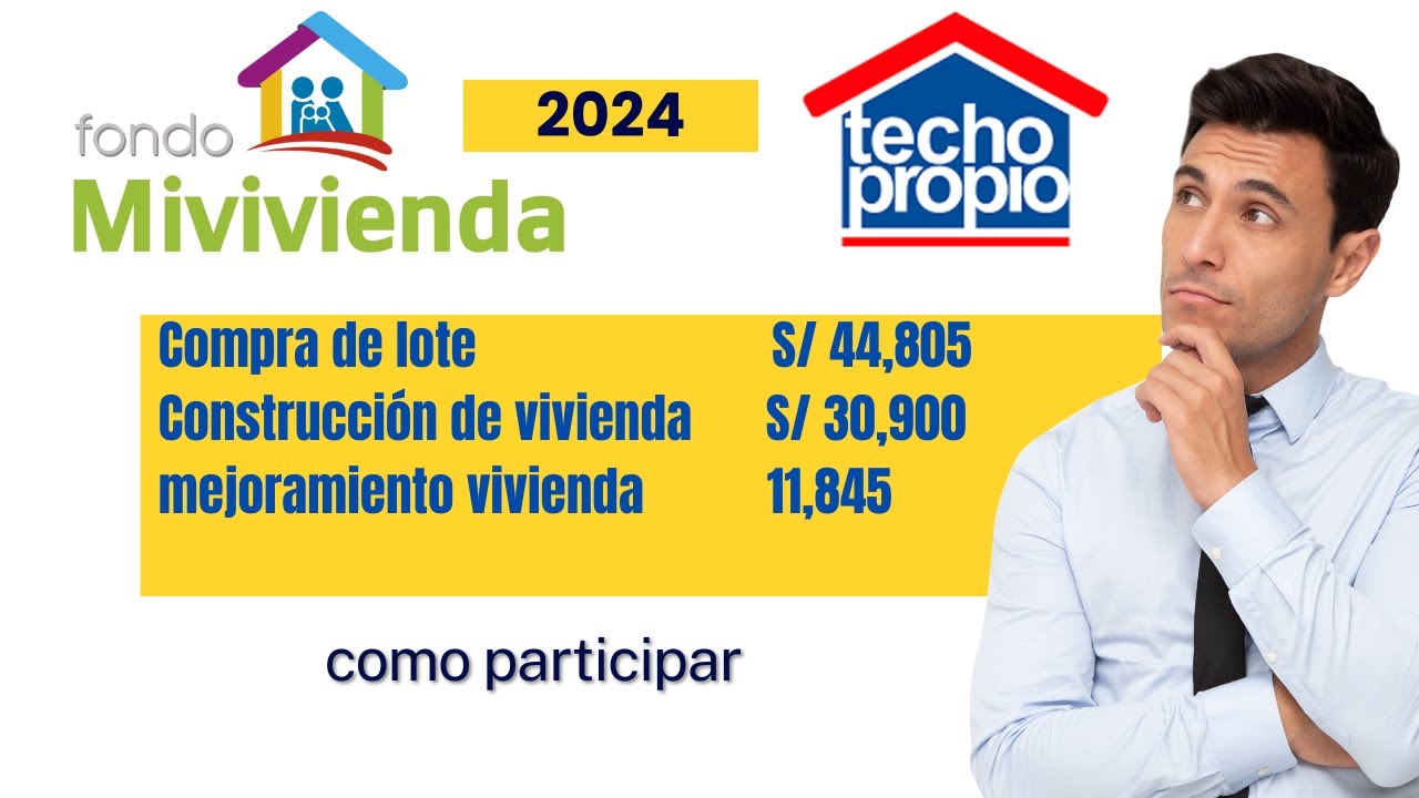 techo propio 2024 como acceder pasa a paso - YouTube