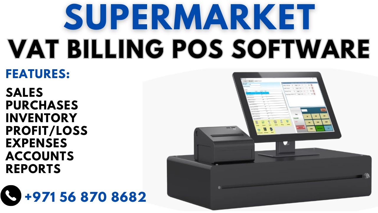 Retail POS Billing Software for Supermarket - Mini Marts - Retail POS ...