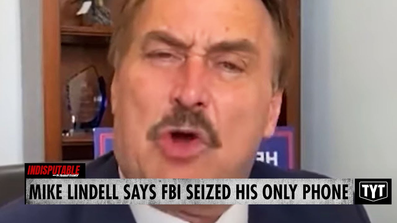 Mike Lindell Claims FBI Seized His Only Cell Phone At A Hardee's - YouTube