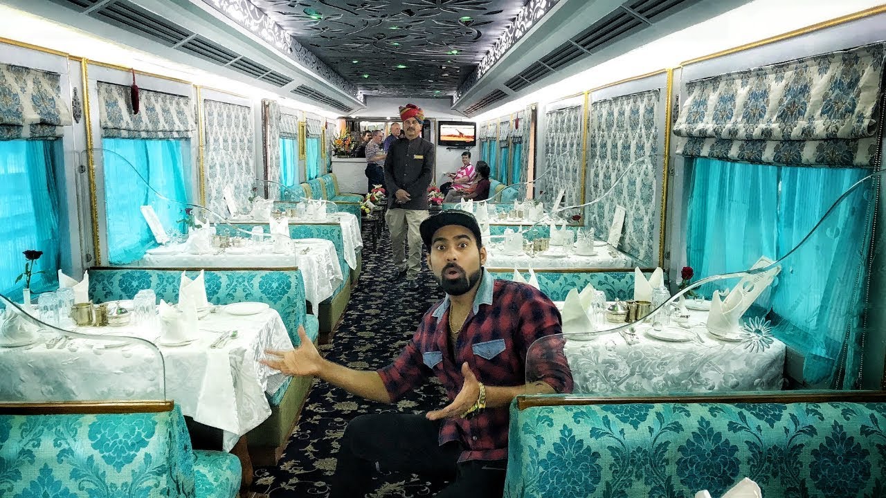 India’s ₹5lakh Luxury Train Ride | Expensive Train Ever😱 - YouTube