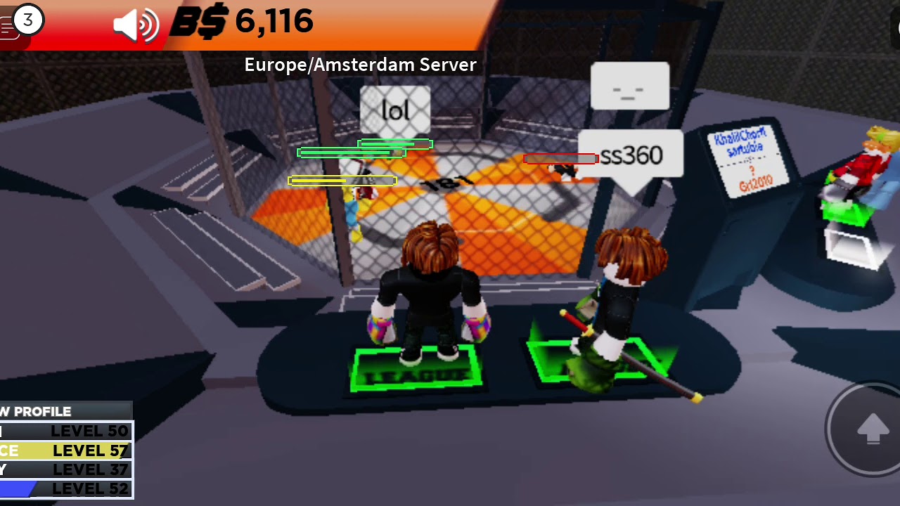 Roblox boxing league - YouTube