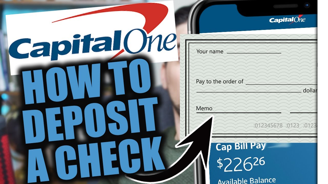 How to Deposit a Check on Capital One App - YouTube