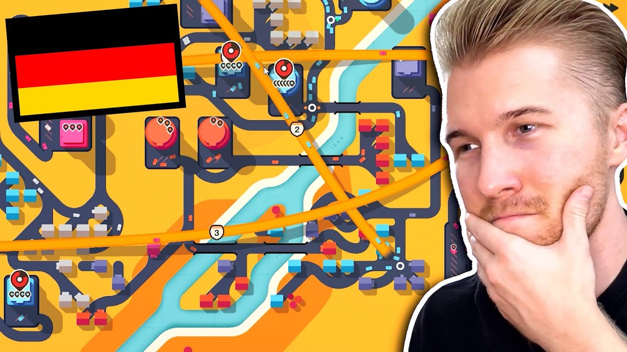 I Built Germany the Most EFFICIENT City Ever... (Mini Motorways) - YouTube