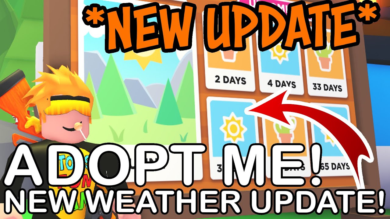 New Weather Update! Adopt Me! (Roblox) - YouTube