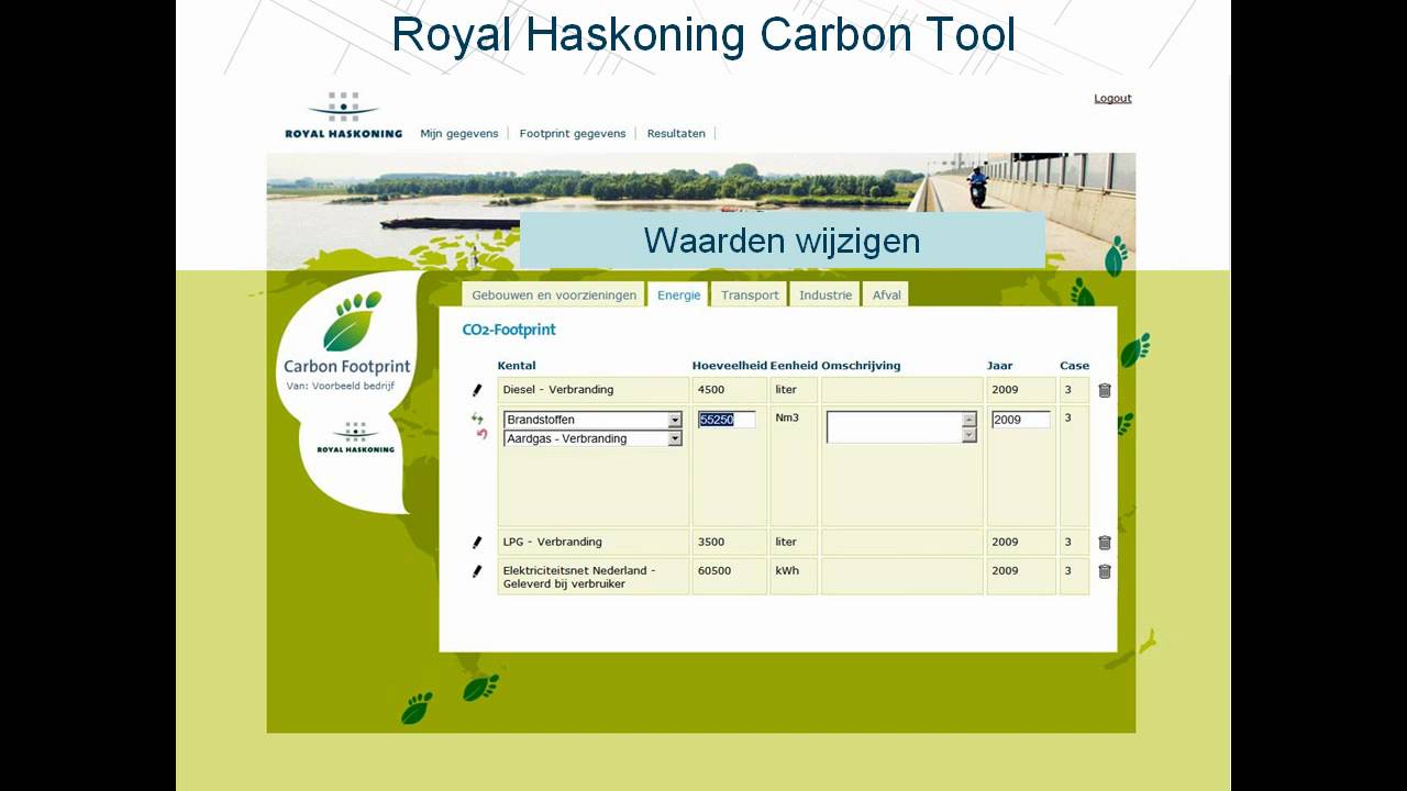 Carbon Tool CO2 footprint Tool CO2 uitstoot reductie - YouTube