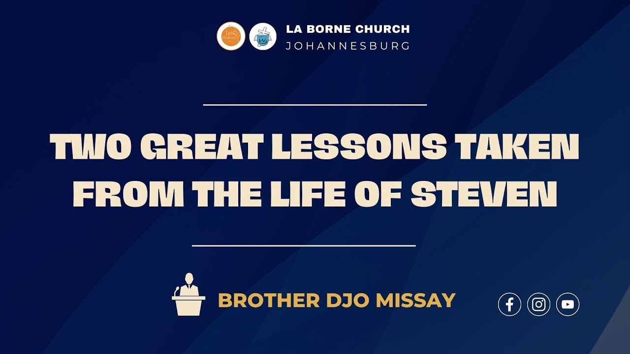 SUNDAY WORSHIP SERVICE - 23 JULY 2023 - Brother Djo MISSAY - YouTube