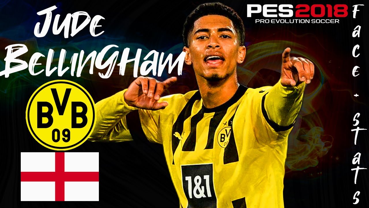 COMO CREAR A JUDE BELLINGHAM EN PES 2018 | FACE + STATS 2023 | TUTORIAL ...