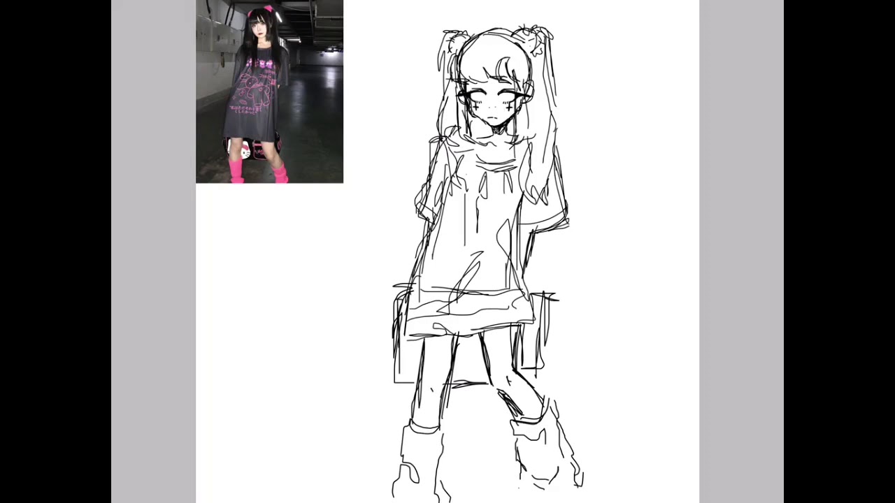 pose [speedpaint] - YouTube