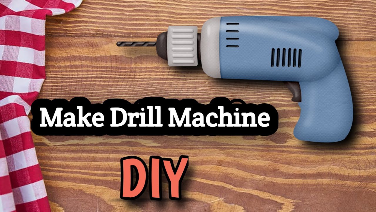 Make your own mini Drill Machine || SmartGenius - YouTube