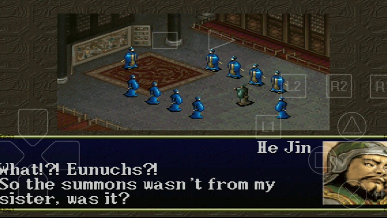 He Jin Die by Ten Eunuchs and Dong Zhuo Action - YouTube