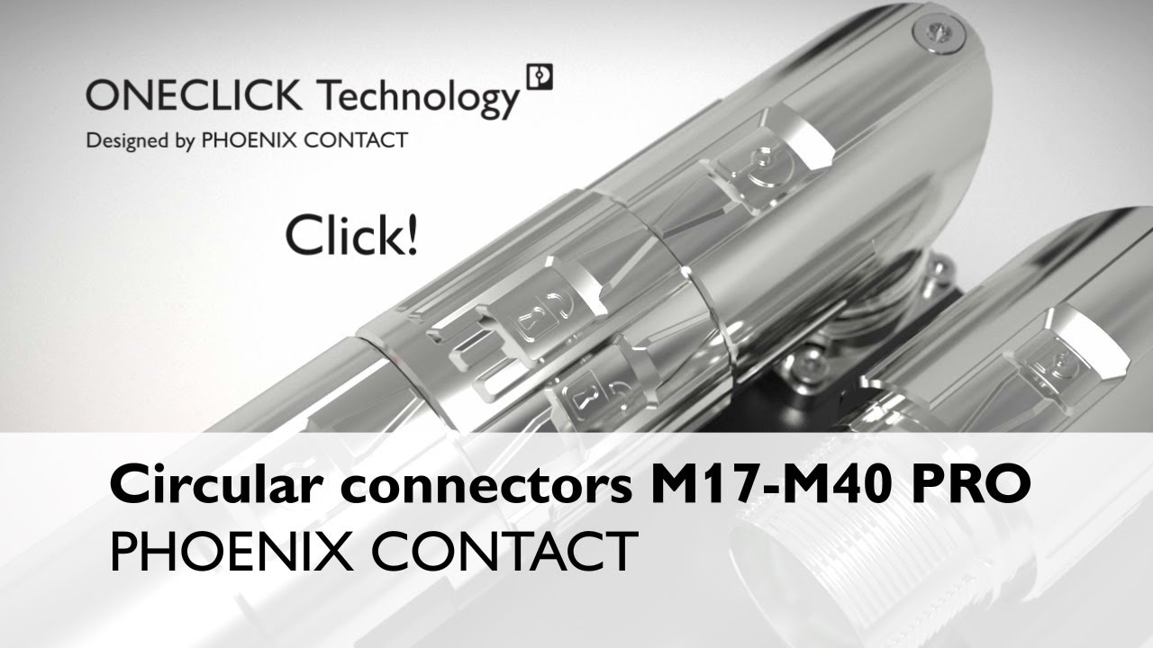 M17-M40 PRO series circular connectors - YouTube