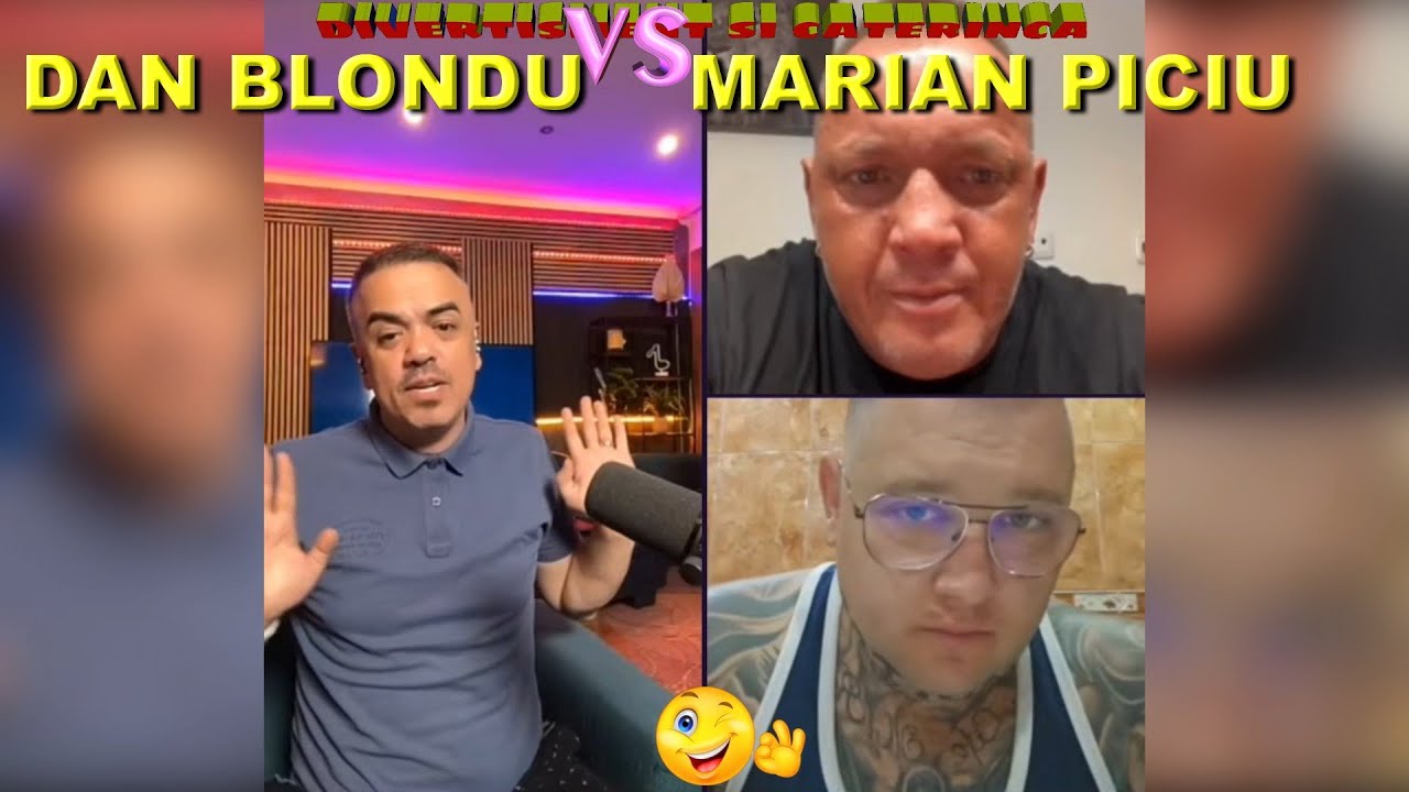DAN BLONDU VS MARIAN PICIU LIVE LA LUCIAN ELGI - YouTube