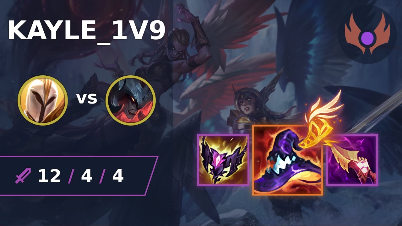 [ kayle_1v9 ] Kayle TOP vs Aatrox | EUW MASTER | LOL Season 2024 - YouTube