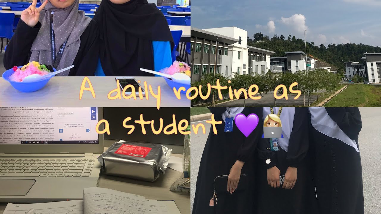 VLOG EP 1 | A DAILY ROUTINE AS A UNIVERSITY'S STUDENT (MALAYSIA/first ...