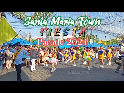 PART 1 | SANTA MARIA TOWN FIESTA PARADE 2024 | Maria G | @mariag - YouTube