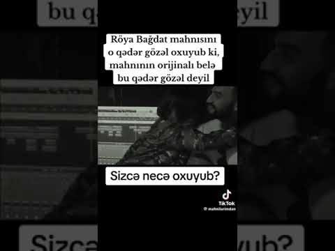 Röya Ayxan (Bağdat) mahnisi