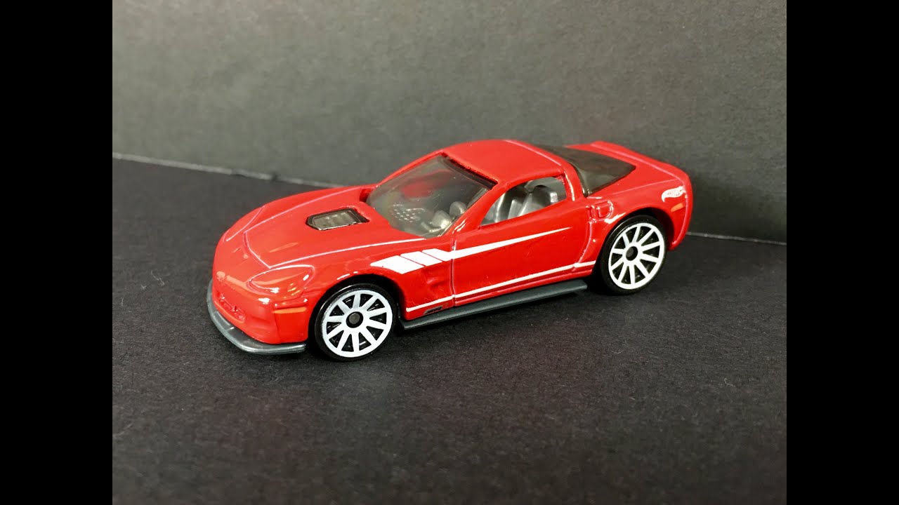 Hot Wheels Corvette ZR1 Red Review 1:64 - YouTube