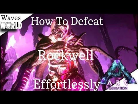 Rockwell On Foot Ark Official PvP How To Beat Alpha Aberration Boss ...