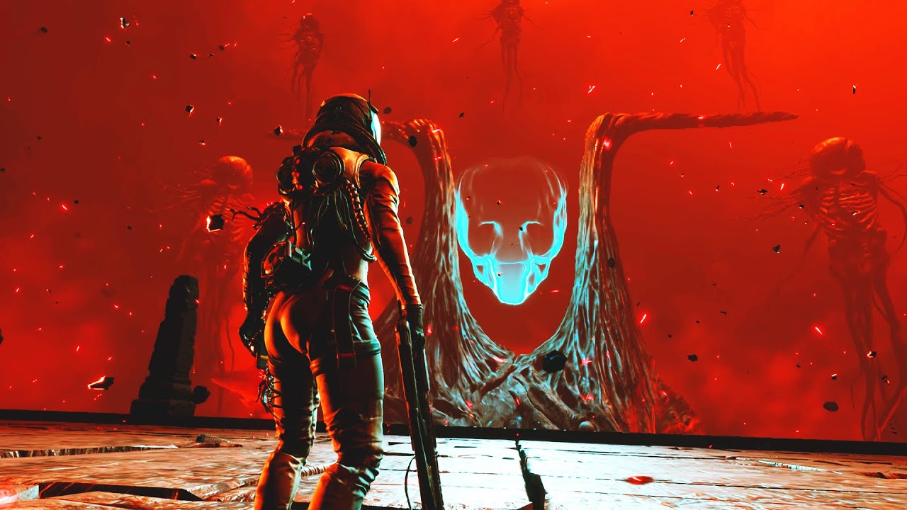 Returnal - Nemesis Bossfight (NO HUD) - YouTube