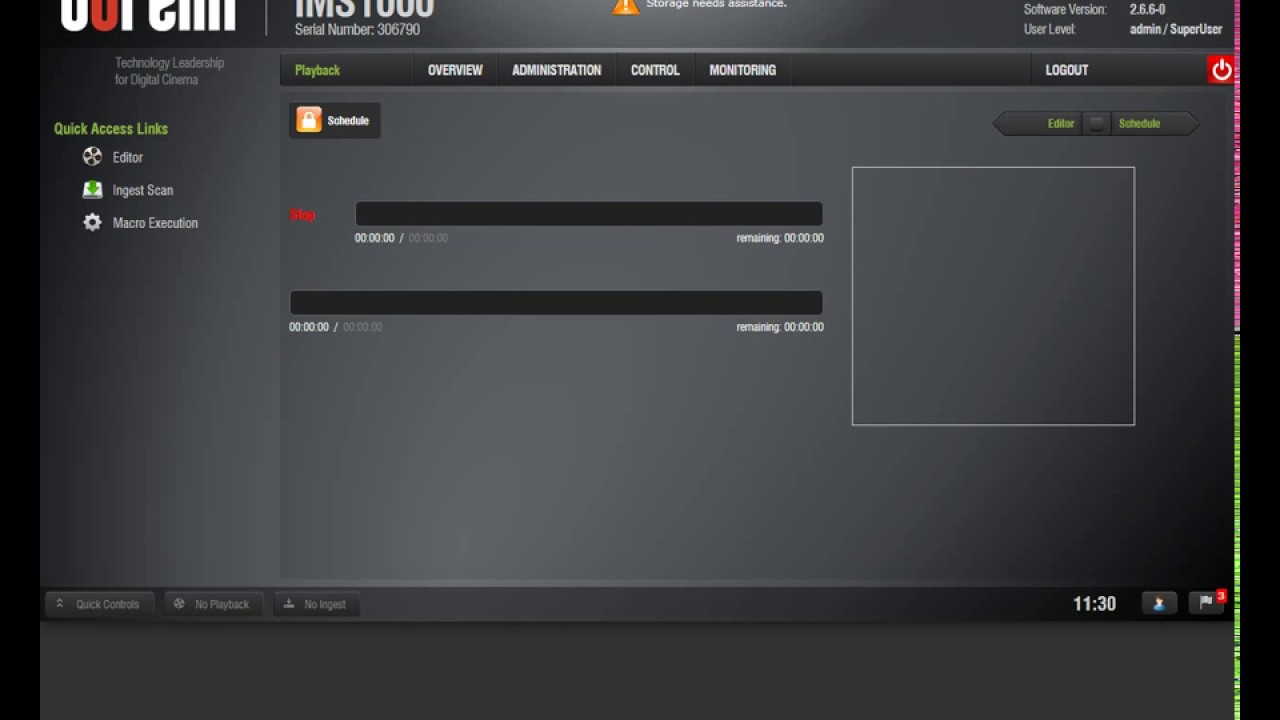 How to setup Automation CUE of Baco doremi IMS1000 - YouTube